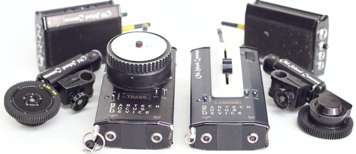 BARTECH DUAL 2 CHANNEL ANALOG WIRELESS FOLLOW FOCUS W/ M-ONE MOTORS ...